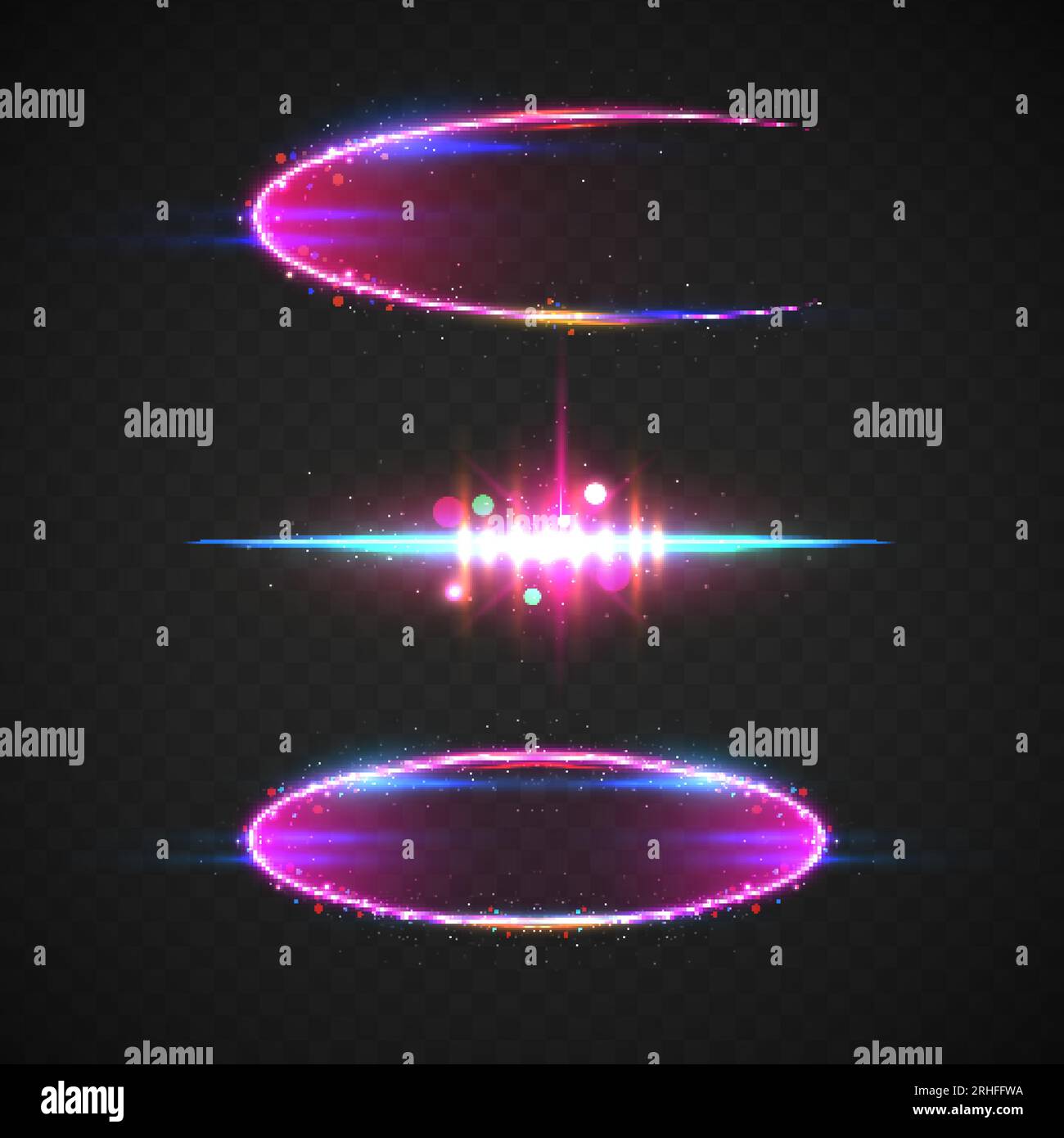 Film flare Stock Vector Images - Alamy