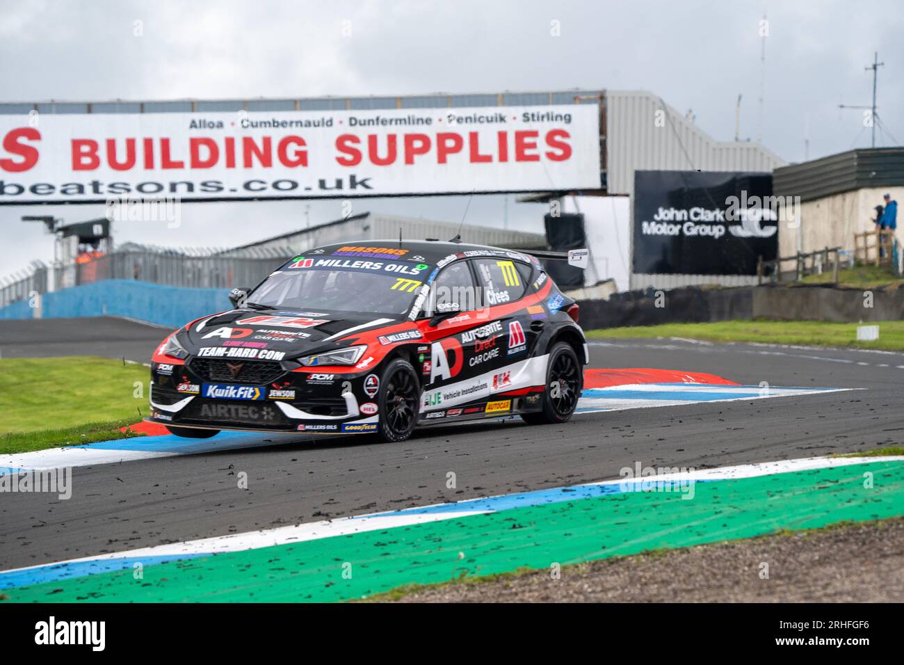 Dunfermline, UK. 13th Aug, 2023. BTCC Knockhill Race 1 during the ...