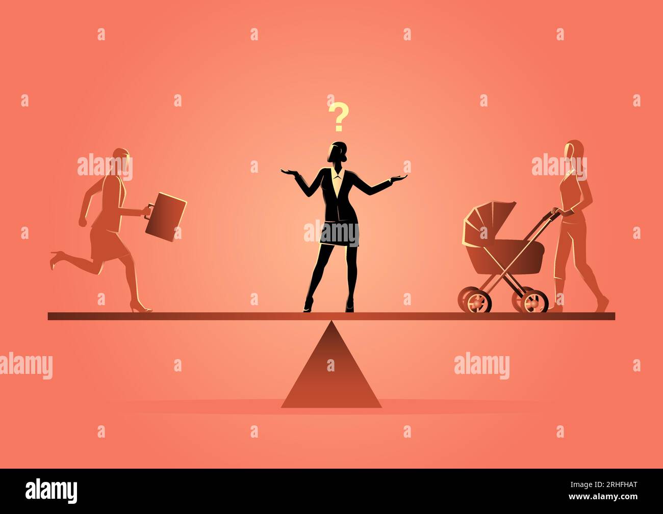 Choosing a profession Stock Vector Images - Alamy