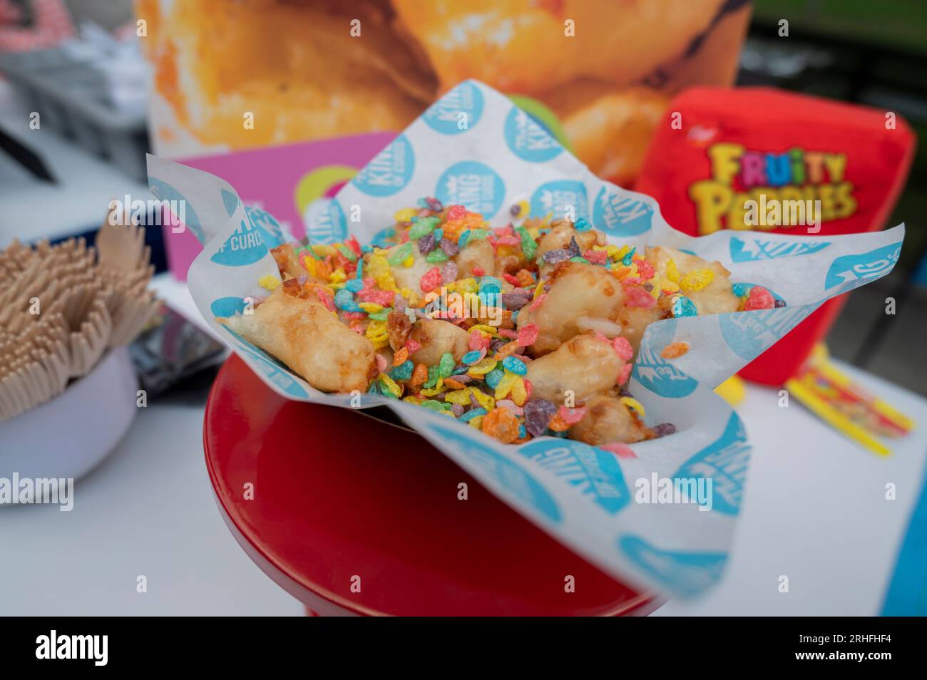 Toronto, Canada. 16th Aug, 2023. Yabba Dabba Curds made by King of ...