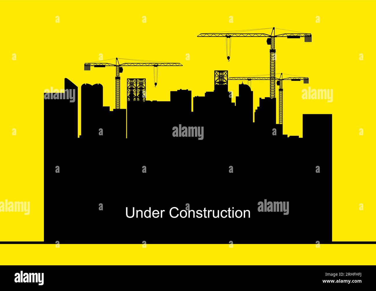 Mega construction project Stock Vector Images - Alamy