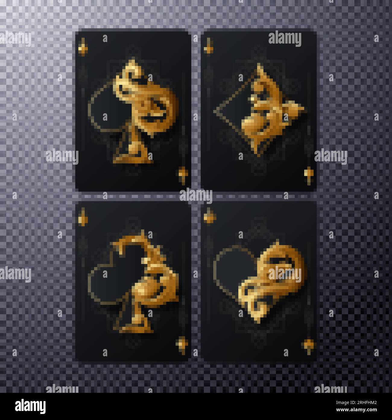 Four ace Stock Vector Images - Alamy