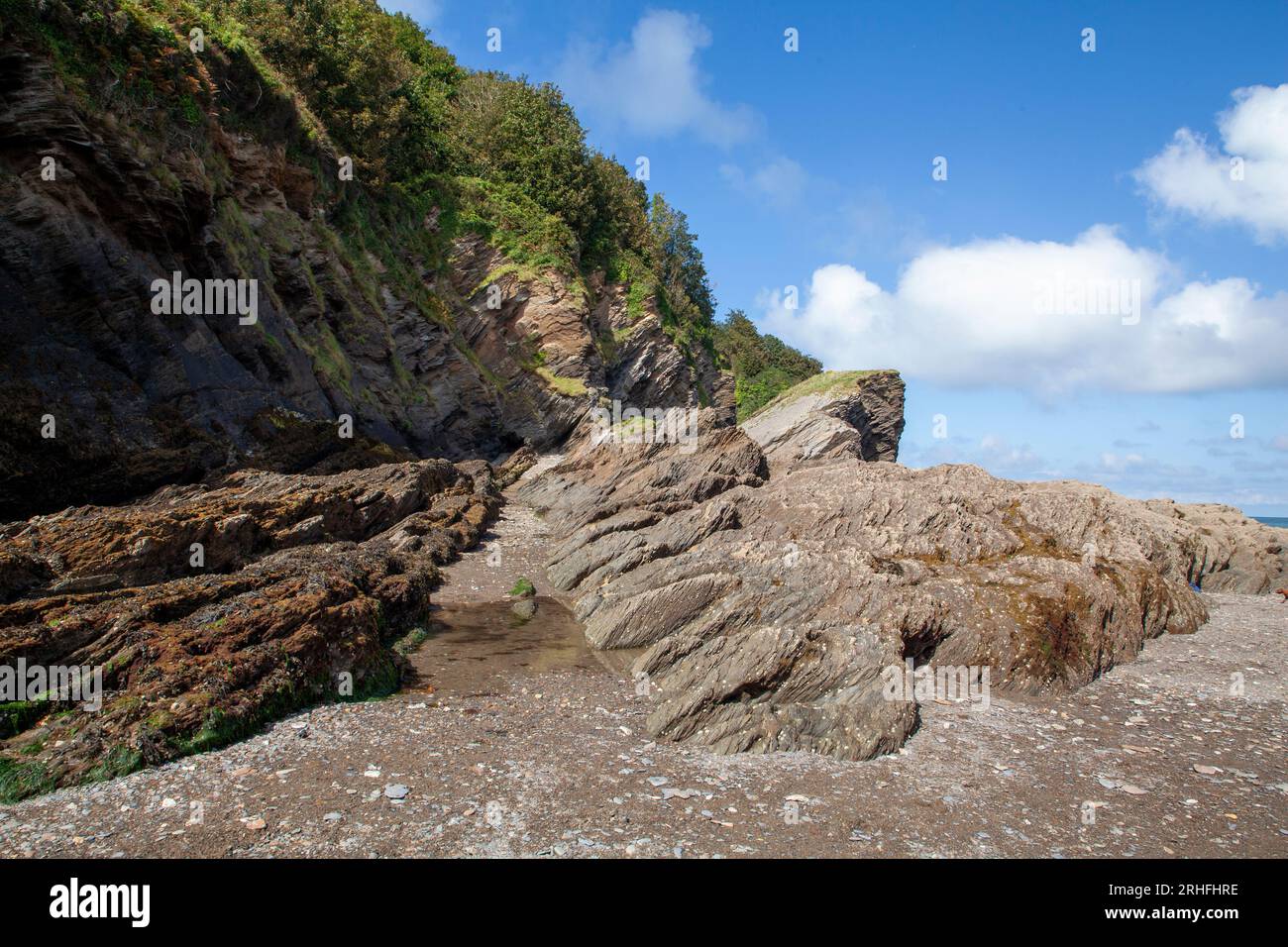 Hele Bay, Devon Stock Photo - Alamy