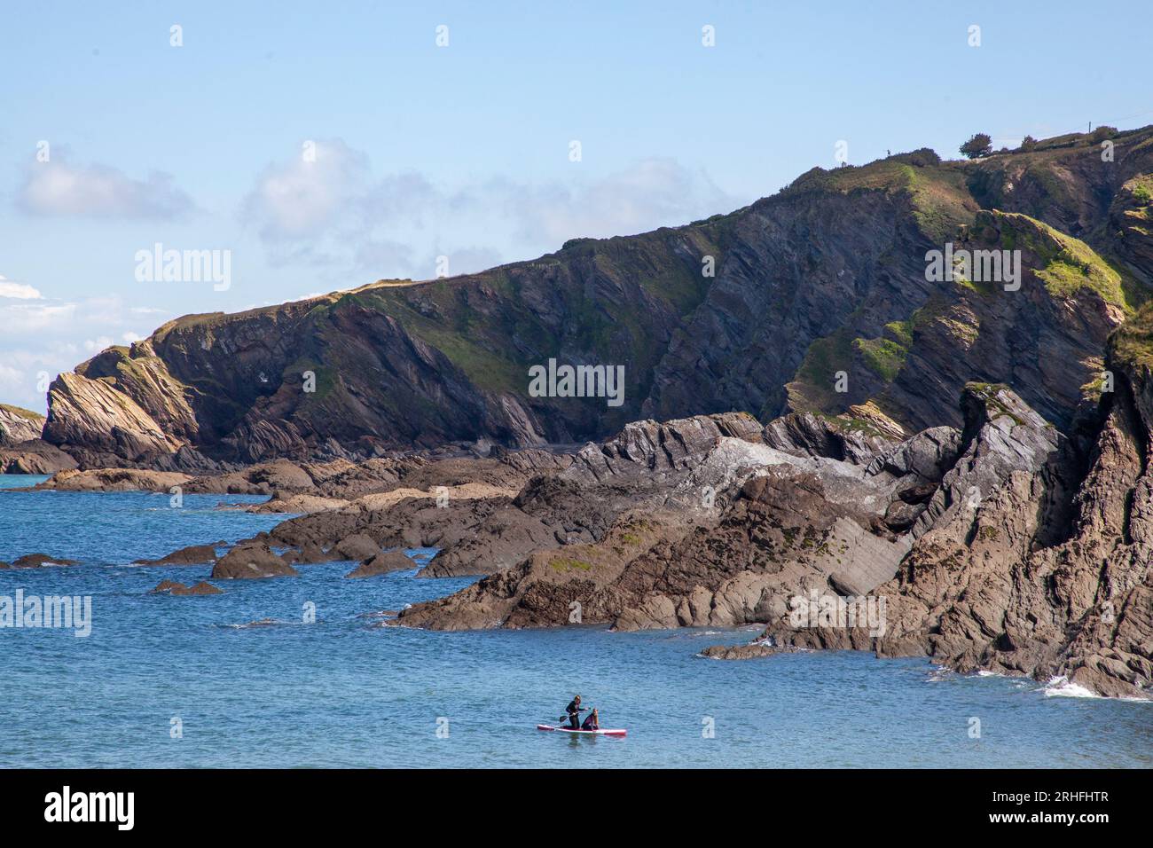 Hele Bay, Devon Stock Photo - Alamy