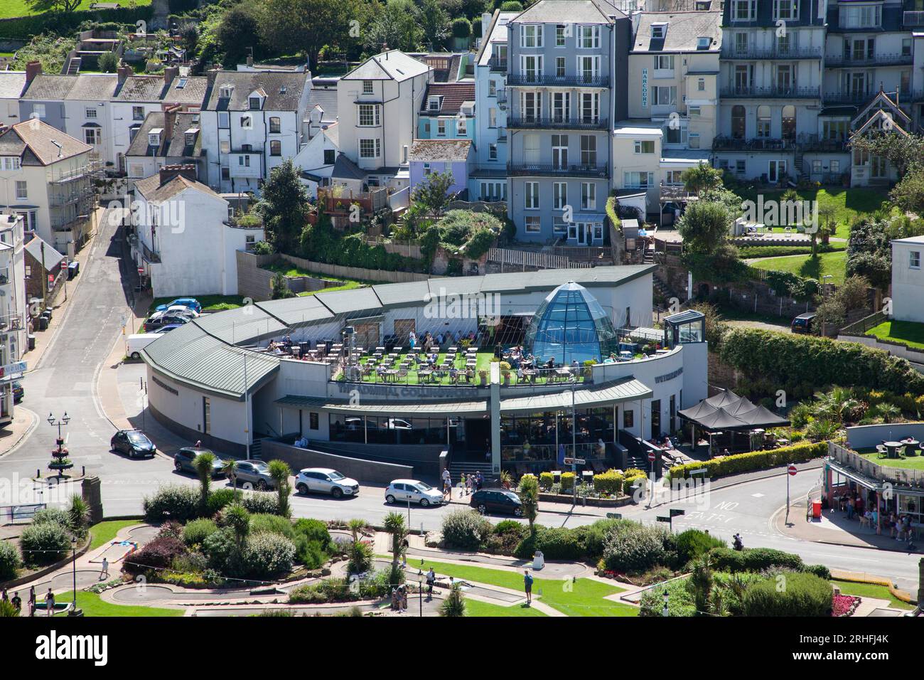 The Admiral Collingwood a J D Weatherspoons pub, in Ilfracombe, North ...