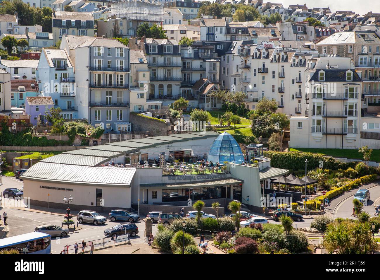 The Admiral Collingwood a J D Weatherspoons pub, in Ilfracombe, North ...