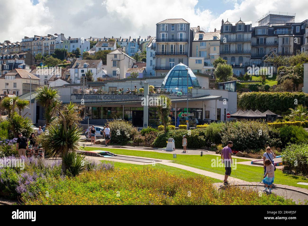 The Admiral Collingwood a J D Weatherspoons pub, in Ilfracombe, North ...