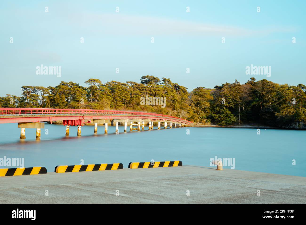 Fukuura island and Fukuurabashi Bridge in Matsushima, Miyagi, Japan ...