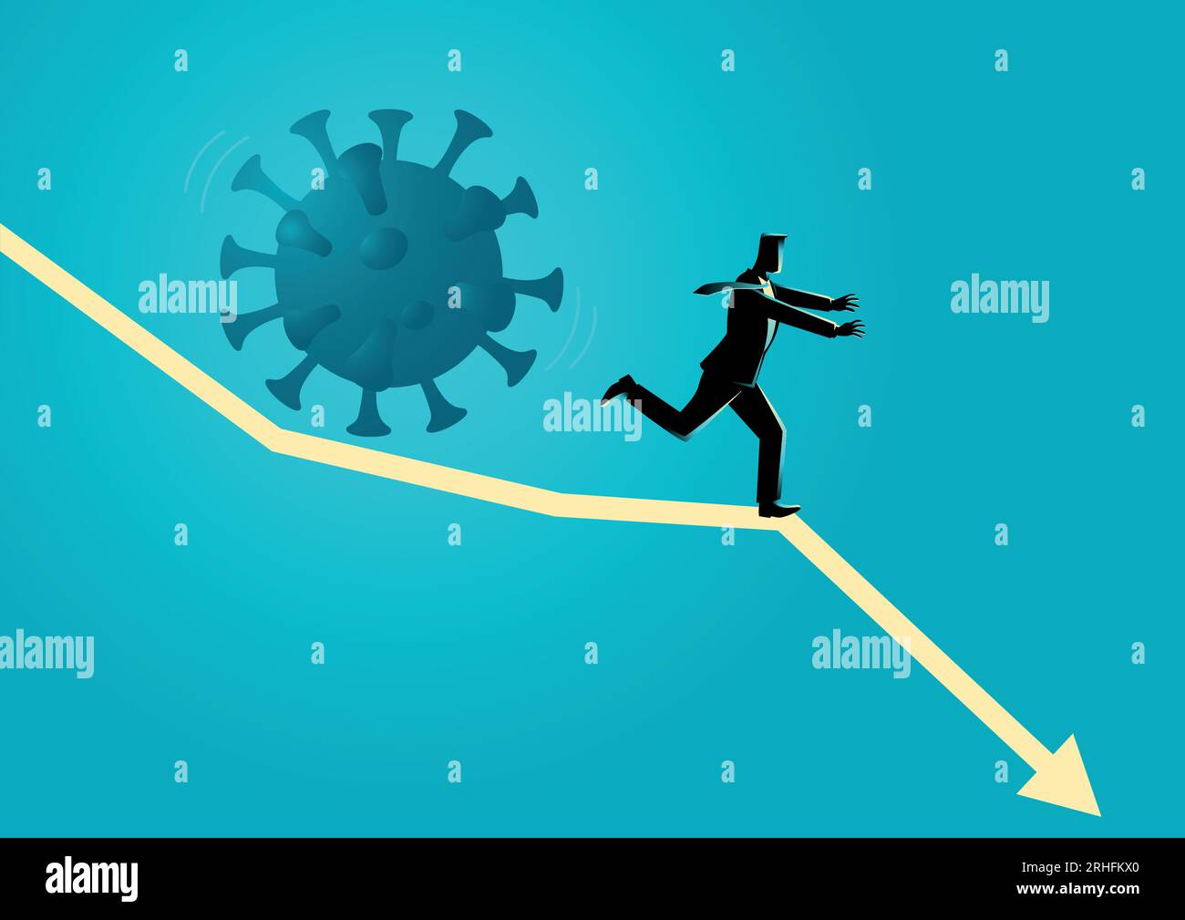 Running it down Stock Vector Images - Alamy