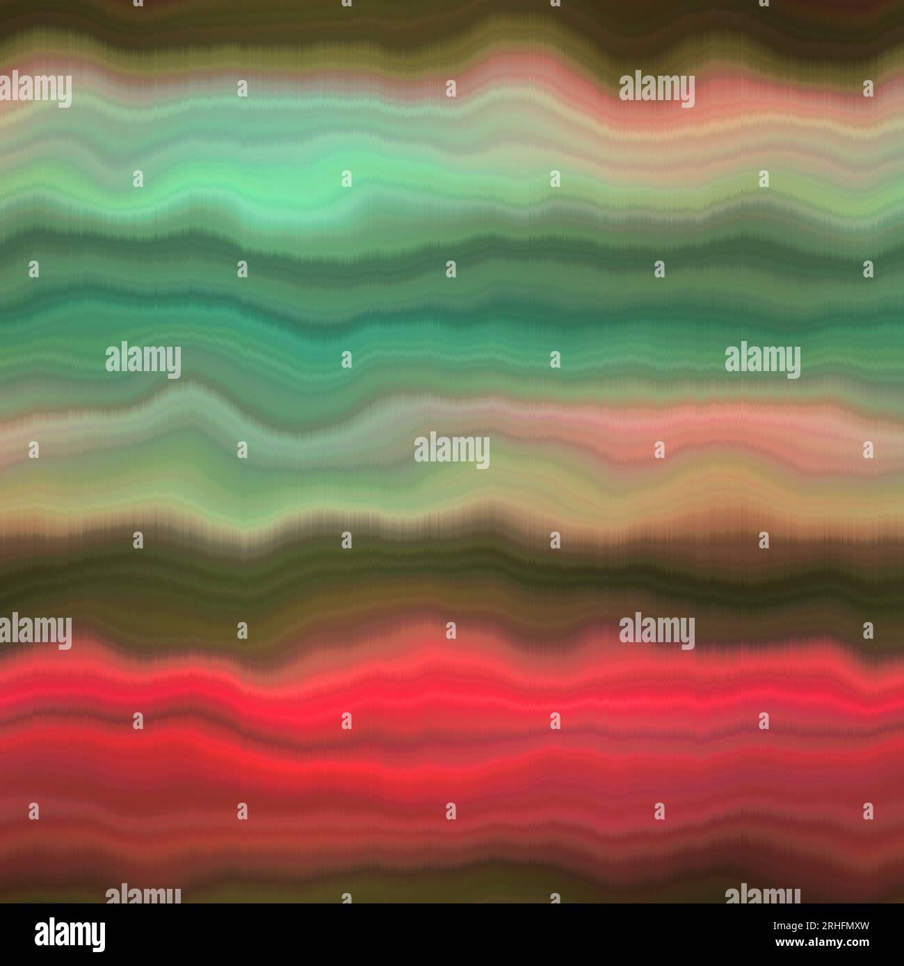 Vibrant tie dye wash stripe wave seamless pattern. Blurry fashion ...