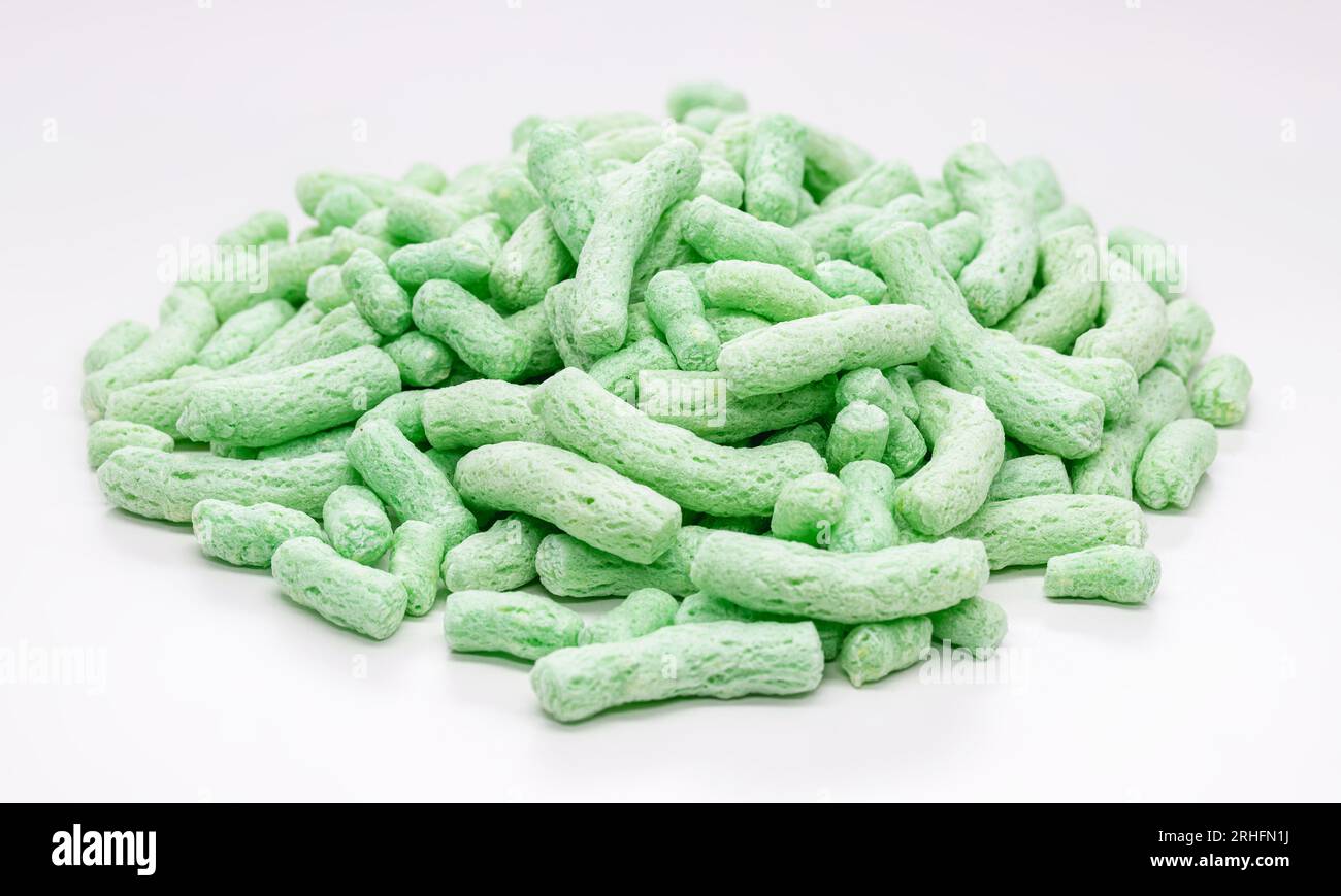 styrofoam flakes, Peanut biodegradable for Packaging , packaging ...