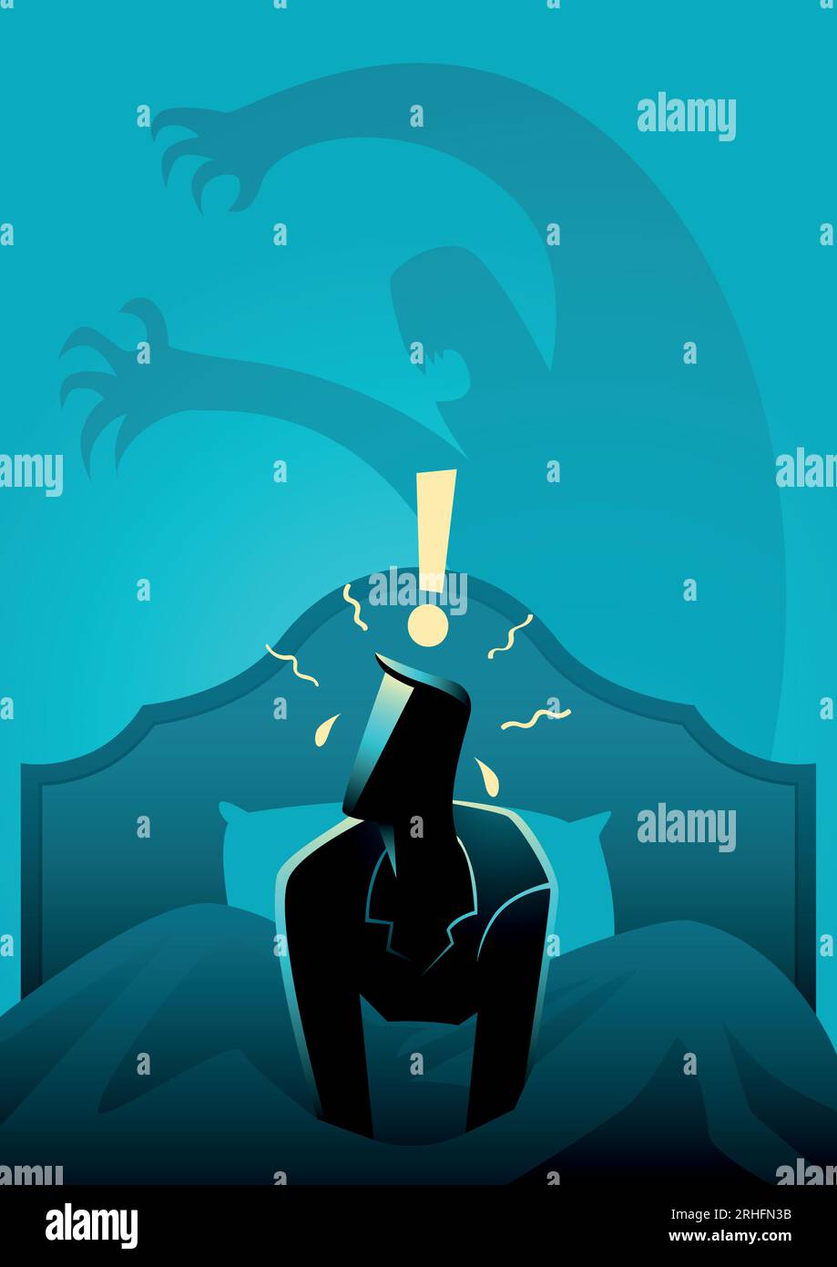 Wake up, panic, nightmare hi-res stock photography and images - Alamy