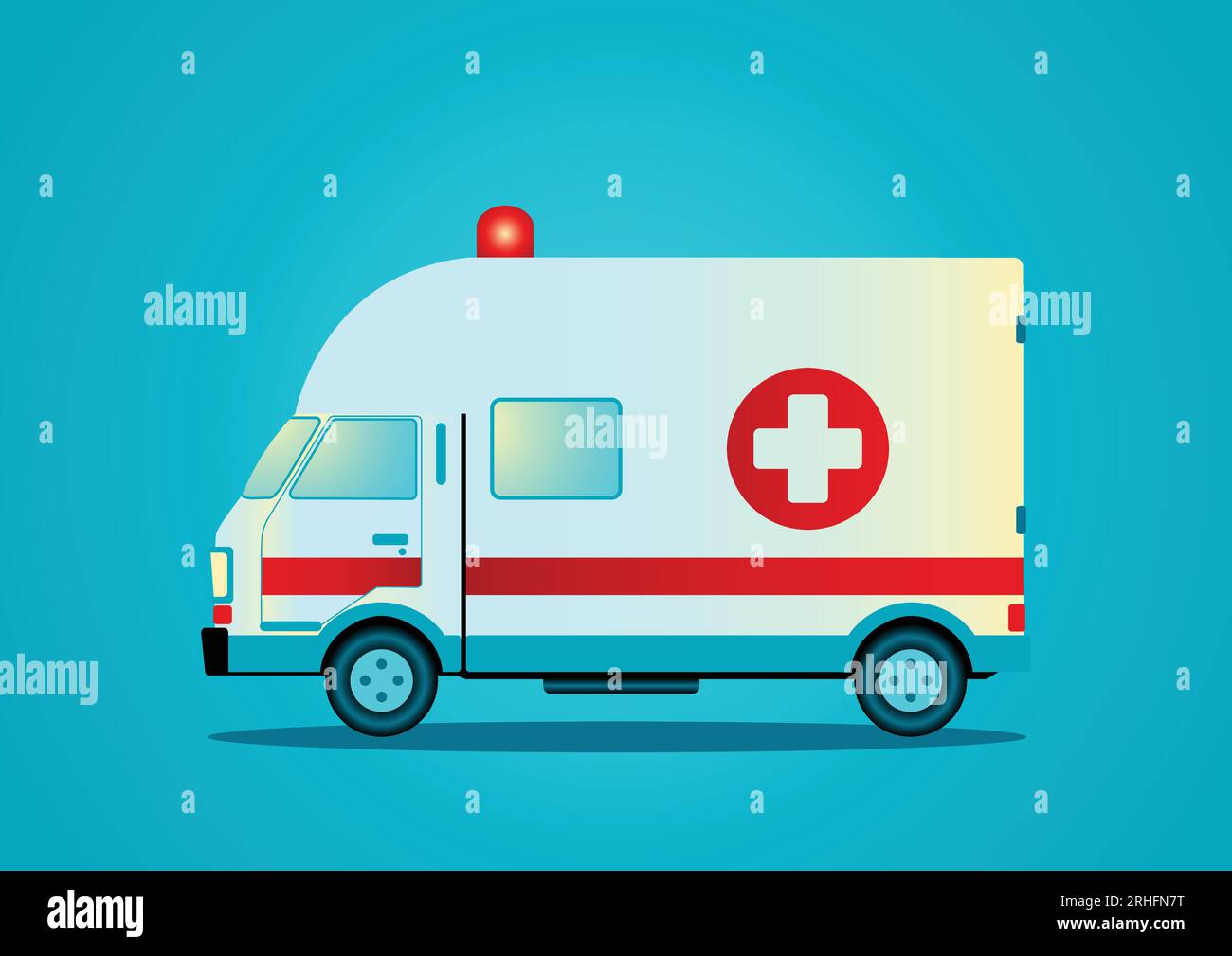 Ambulance emergency response vehicle Stock Vector Images - Alamy