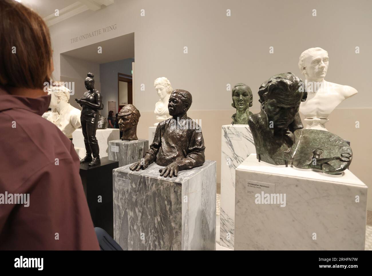 Inside the newly refurbished and reopened National Portrait Gallery, in ...