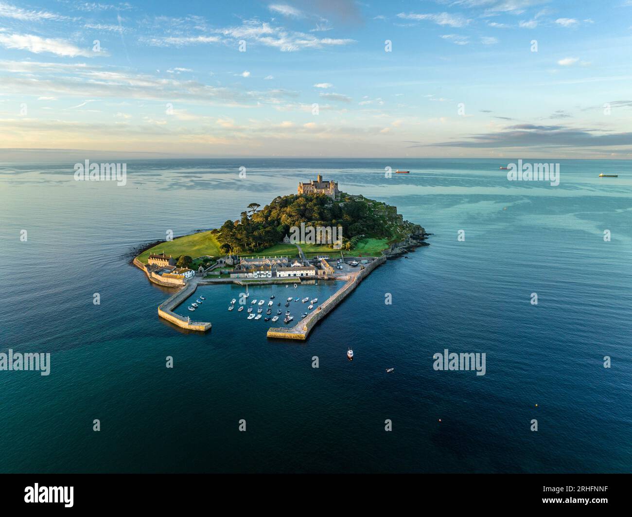 Penzance aerial view hi-res stock photography and images - Alamy