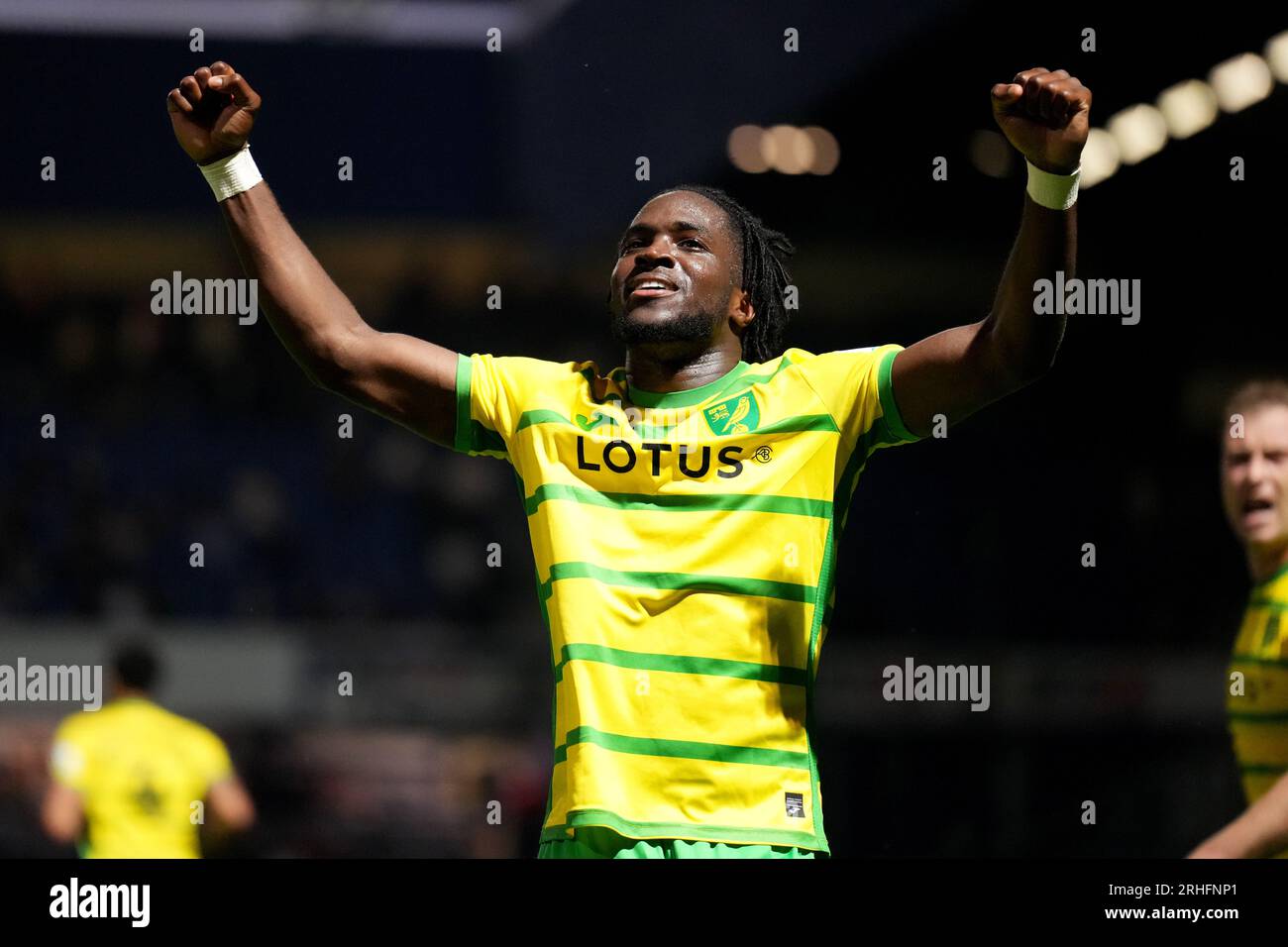 Norwich City's Jonathan Rowe celebrates after scoring their sides first ...