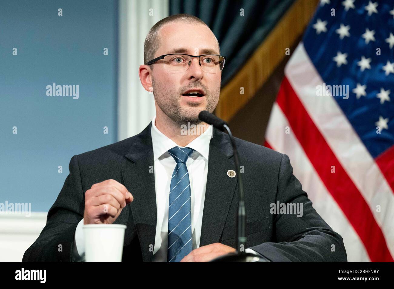 August 16, 2023, New York City, New York, United States: TED LONG ...