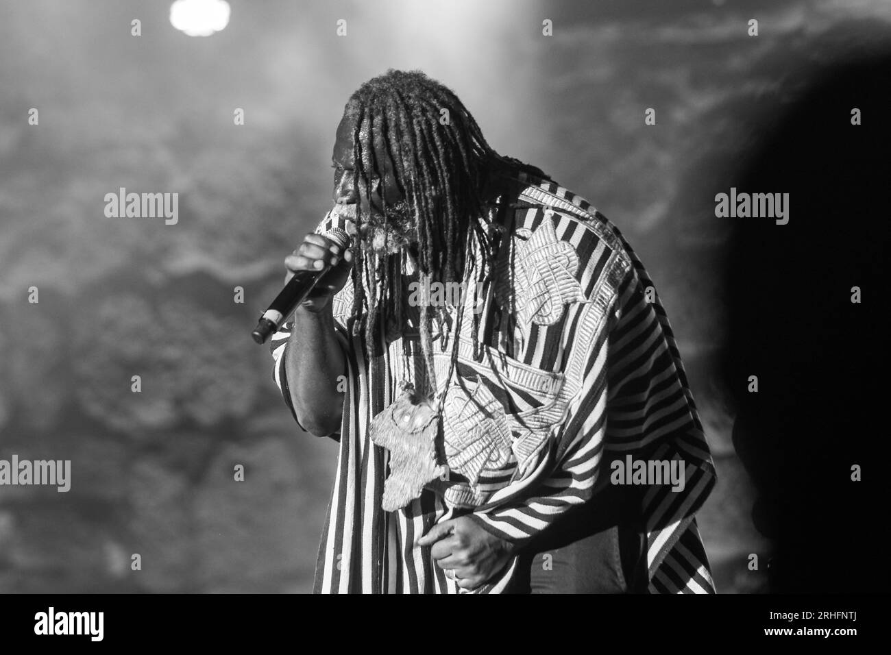 August 16, 2023, Carthage, Tunis, Tunisia: Concert by Tiken Jah Fakoly ...