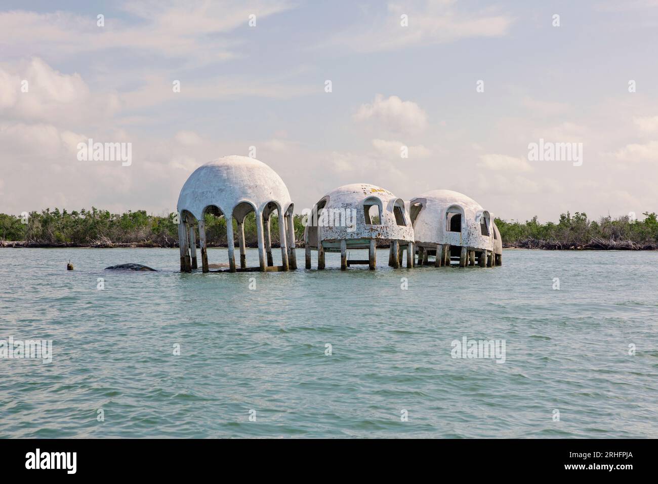 Cape Romano Domes Florida Stock Photo - Alamy