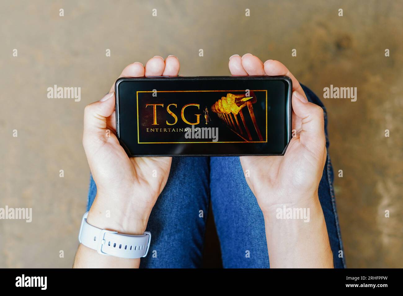 Brazil. 16th Aug, 2023. In this photo illustration, the TSG ...