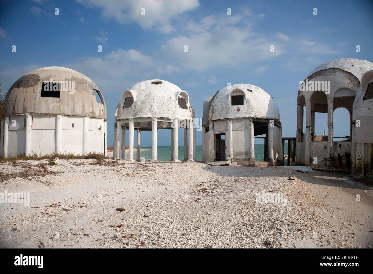 Cape Romano Domes Florida Stock Photo - Alamy