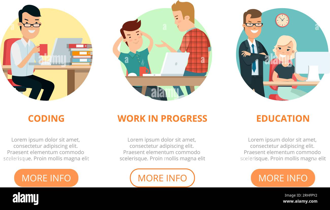 Programmer business Stock Vector Images - Alamy