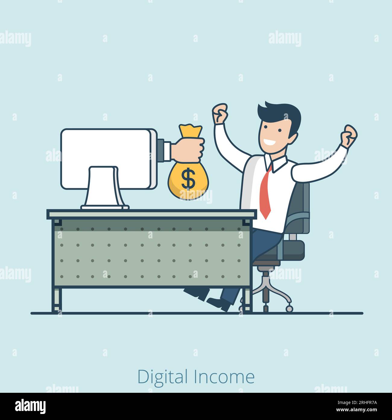 Joy e business Stock Vector Images - Alamy