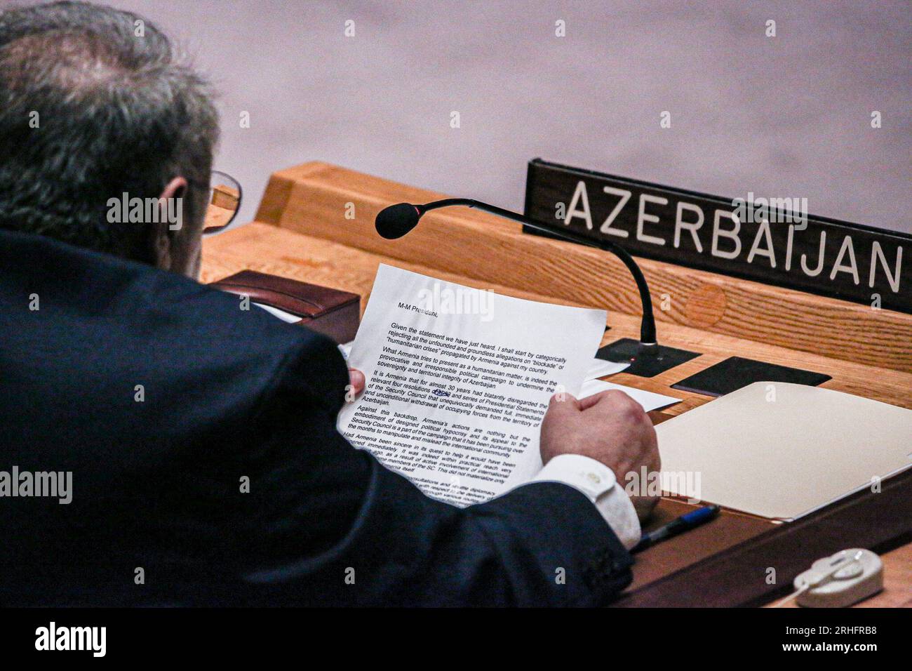 Russian peacekeepers azerbaijan hi-res stock photography and images - Alamy