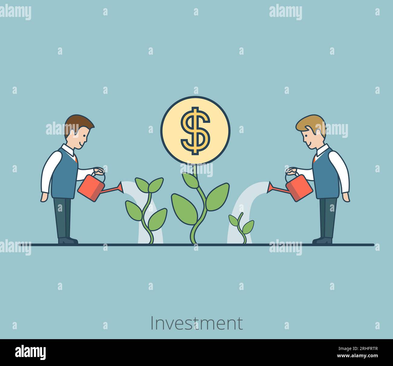 Coin flower Stock Vector Images - Alamy