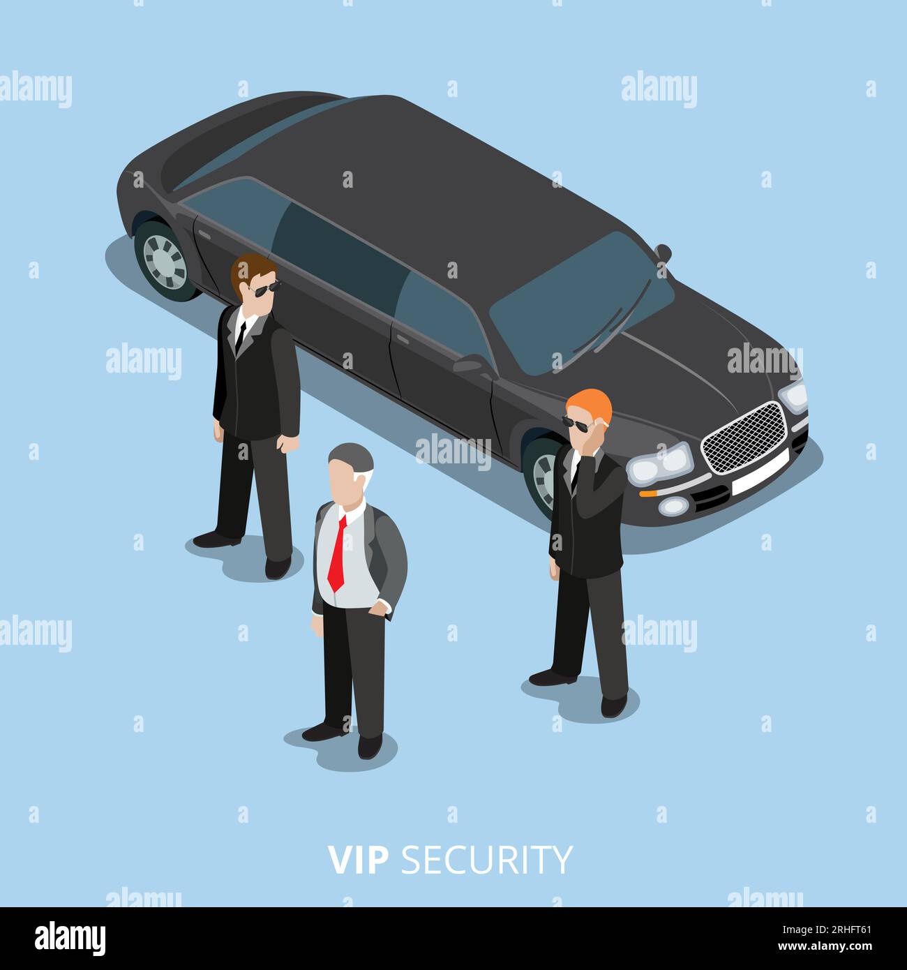 Bodyguard boss Stock Vector Images - Alamy