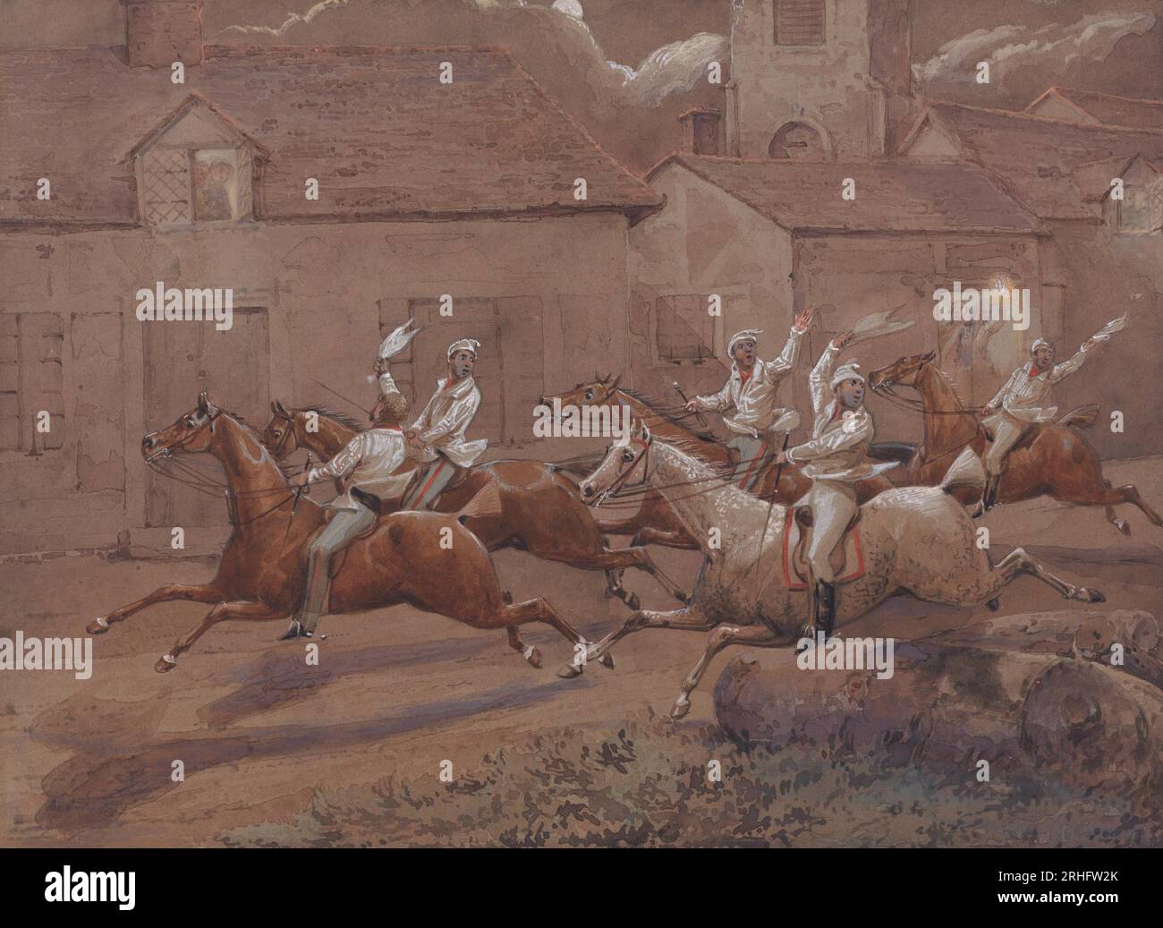 Night riders 1800s hi-res stock photography and images - Alamy