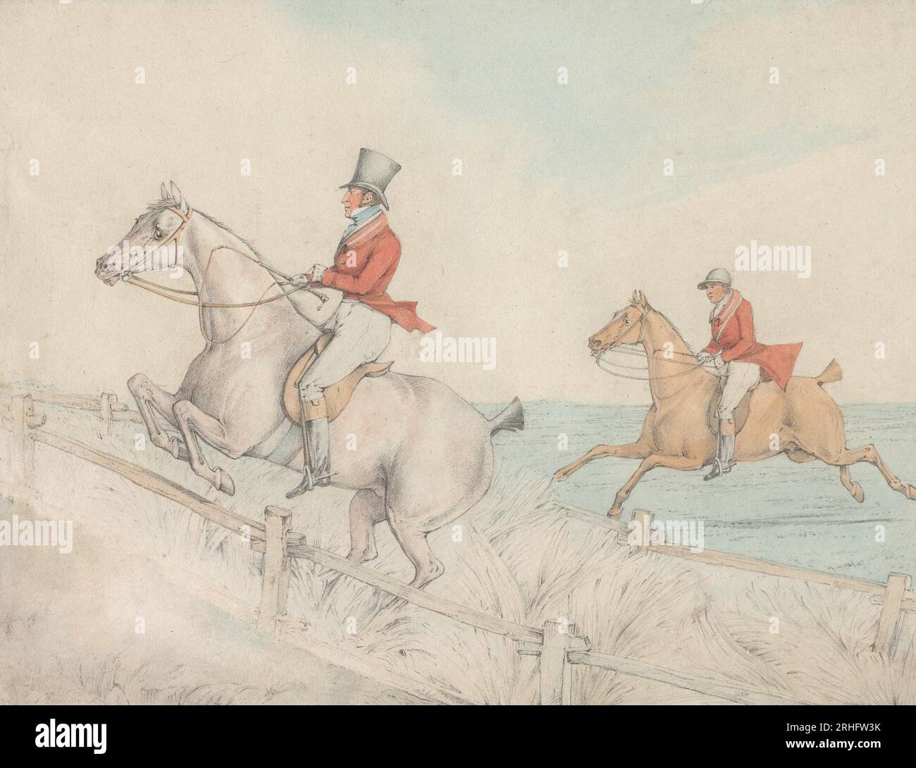 Two riders taking hi-res stock photography and images - Alamy