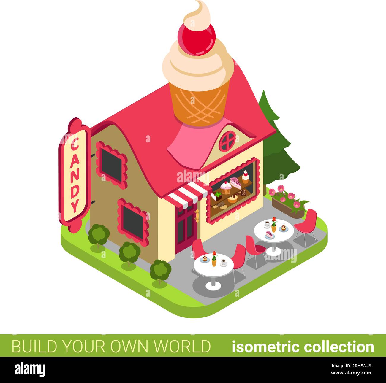 Cafe kiosk stylish hi-res stock photography and images - Alamy