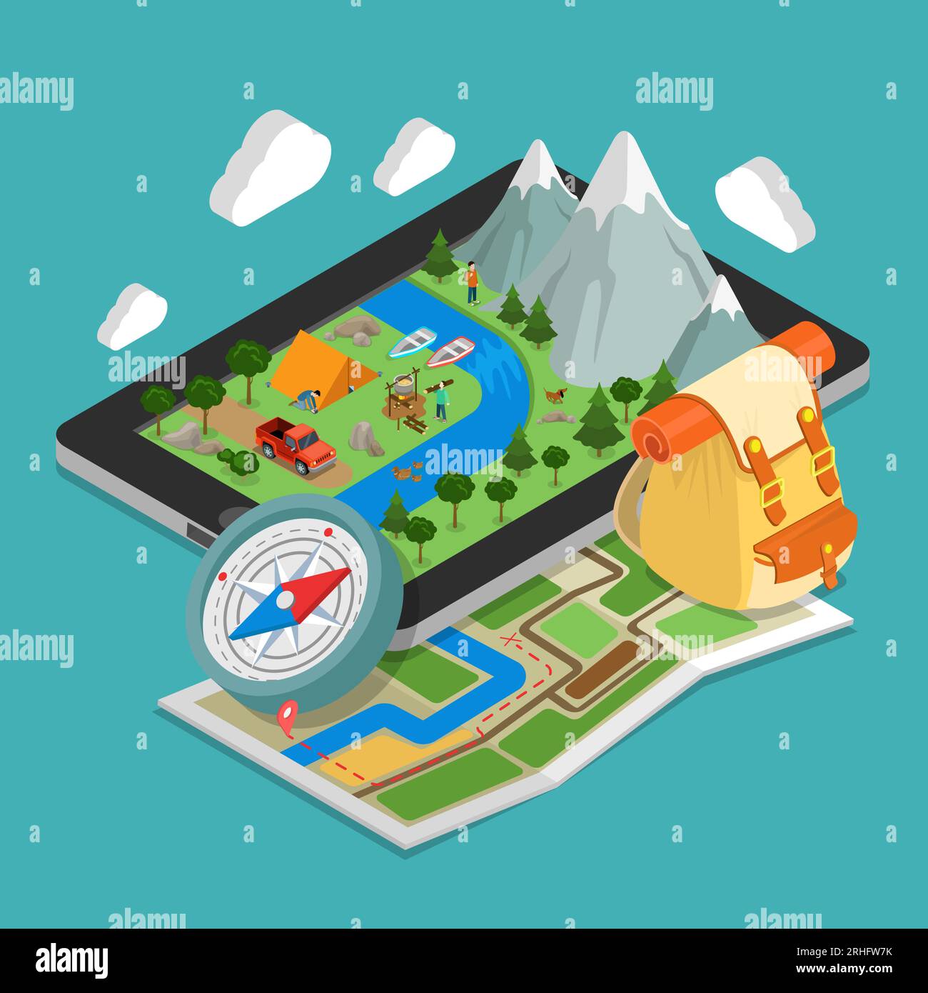 Navigatio Stock Vector Images - Alamy