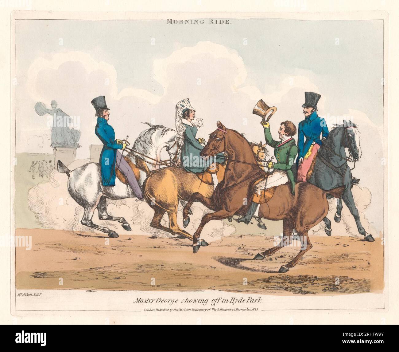 Set of twelve [Scenes in the Life of Master George] 1823 by Henry ...