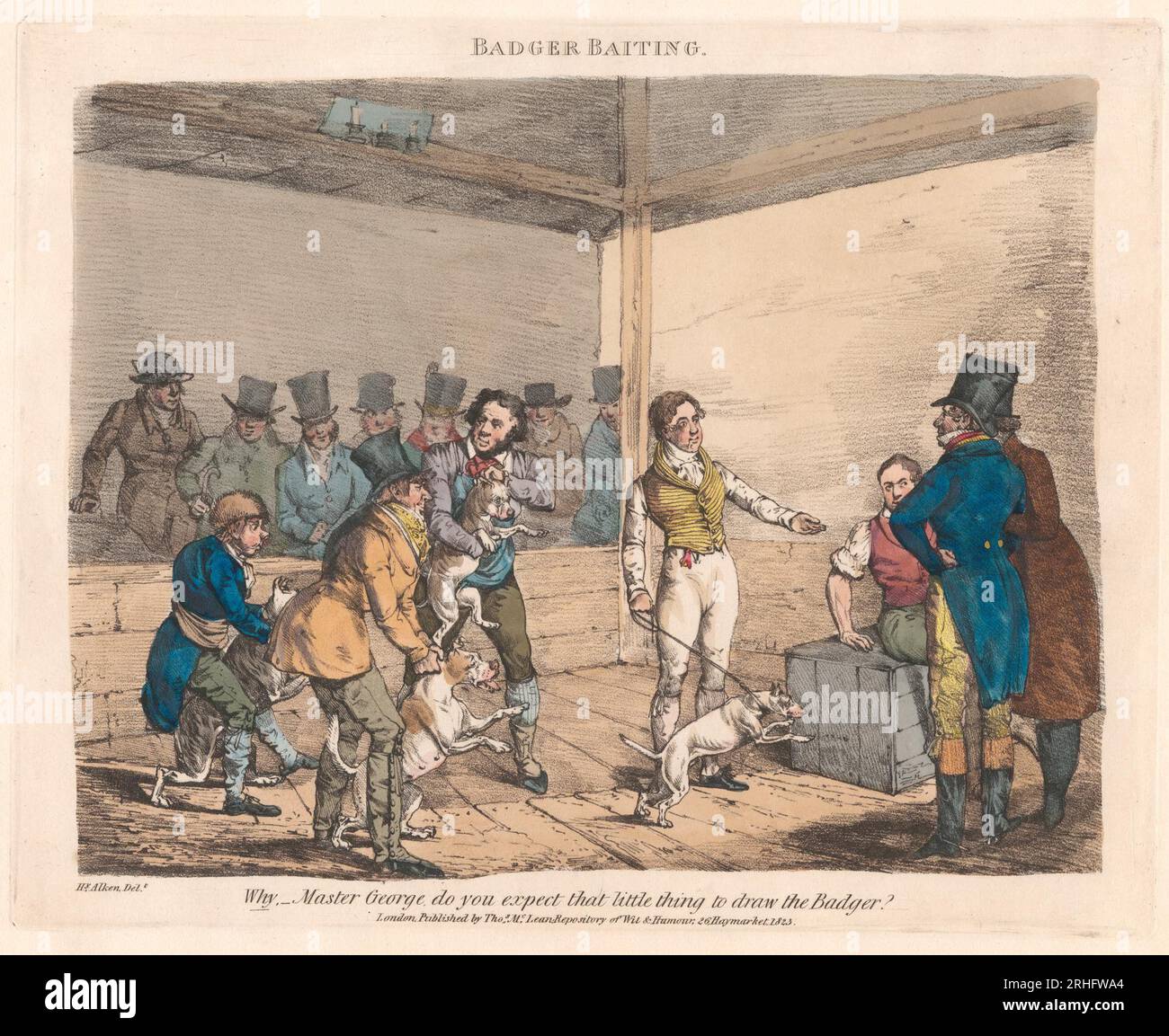 Set of twelve [Scenes in the Life of Master George] 1823 by Henry ...