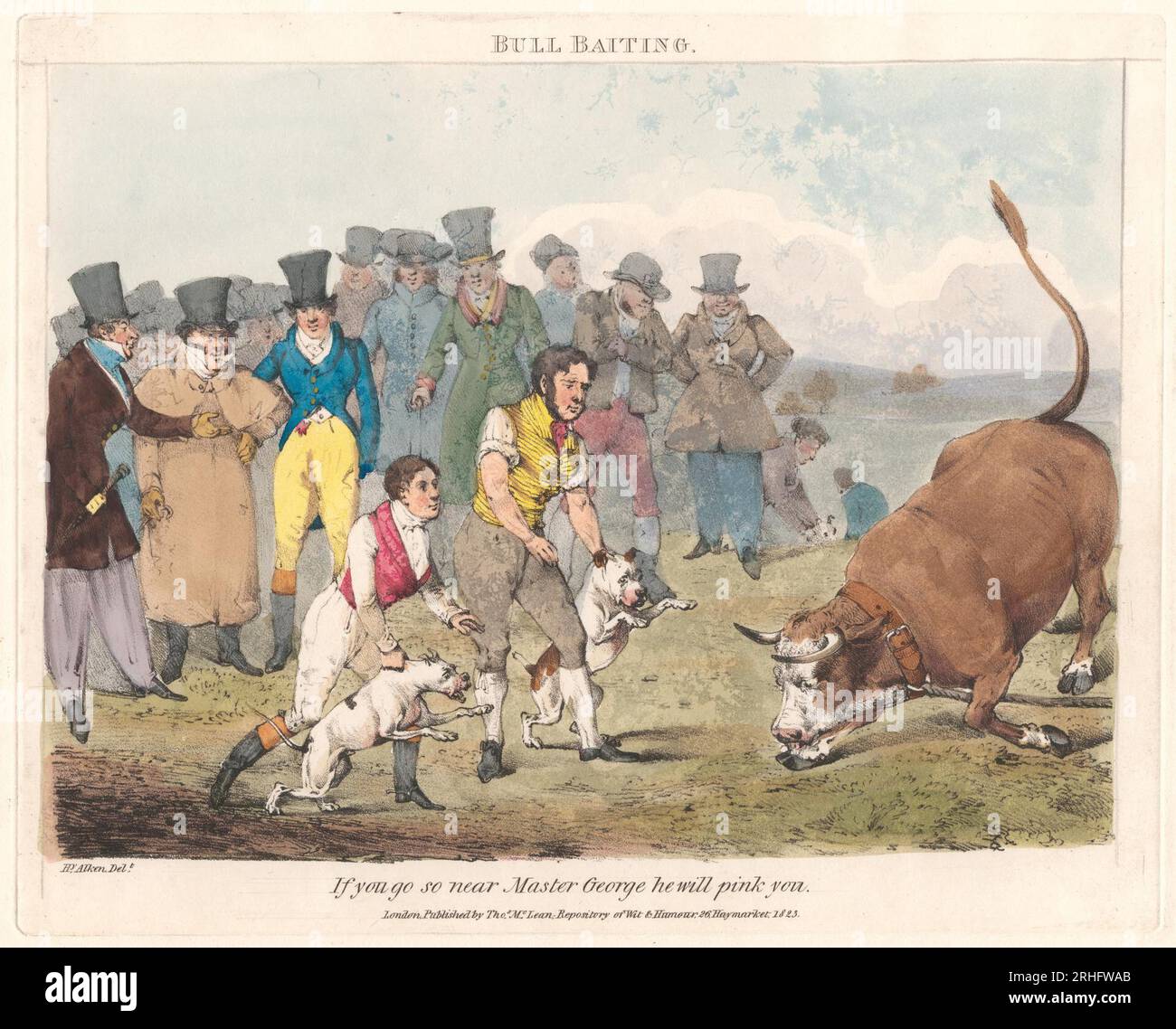 Set of twelve [Scenes in the Life of Master George] 1823 by Henry ...