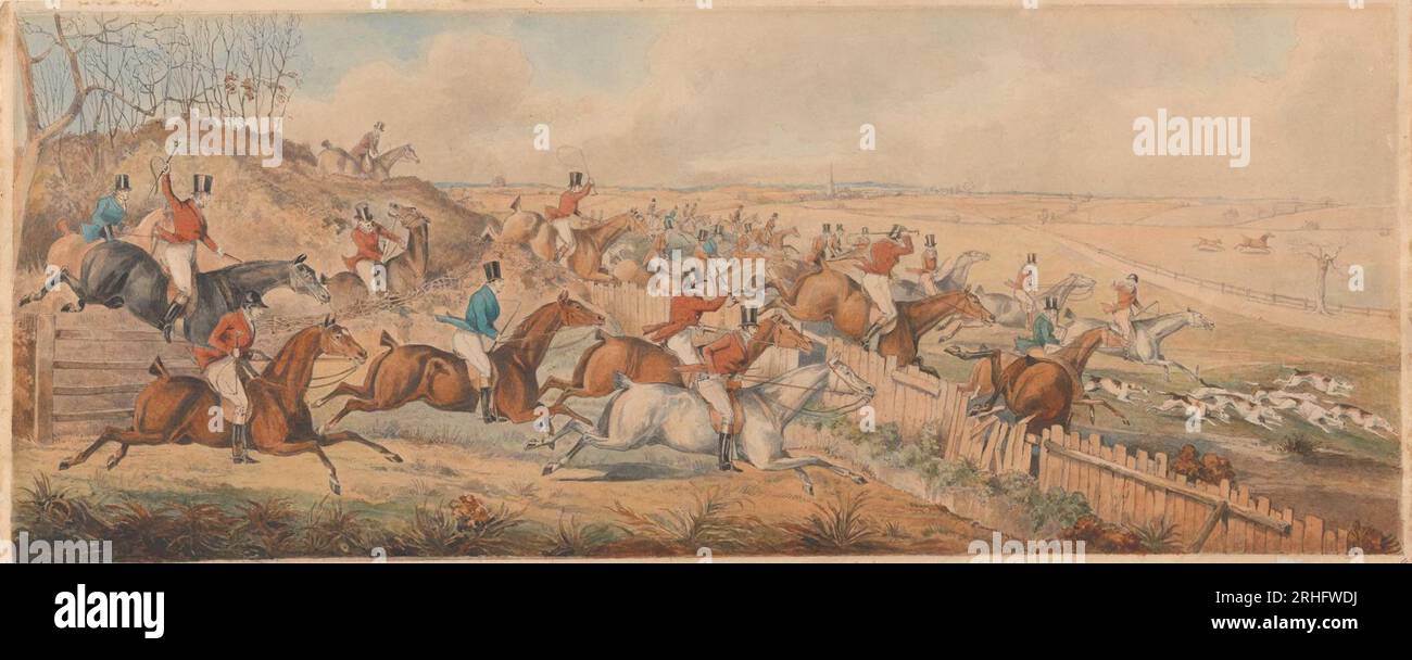 The Leicestershire Hunt - Symptoms of a Skurry in a Pewy Country by ...