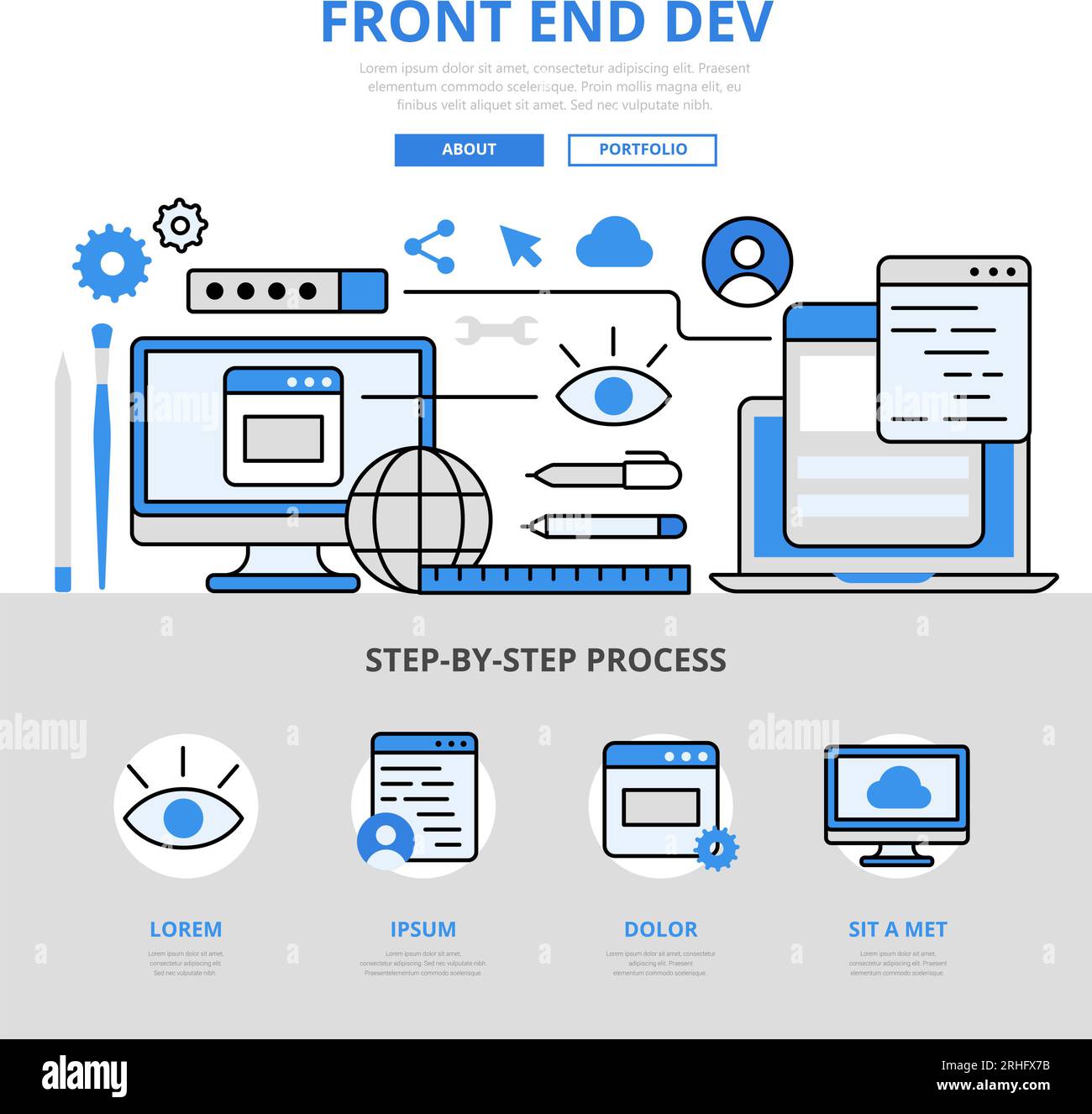 Dev vector vectors hi-res stock photography and images - Alamy