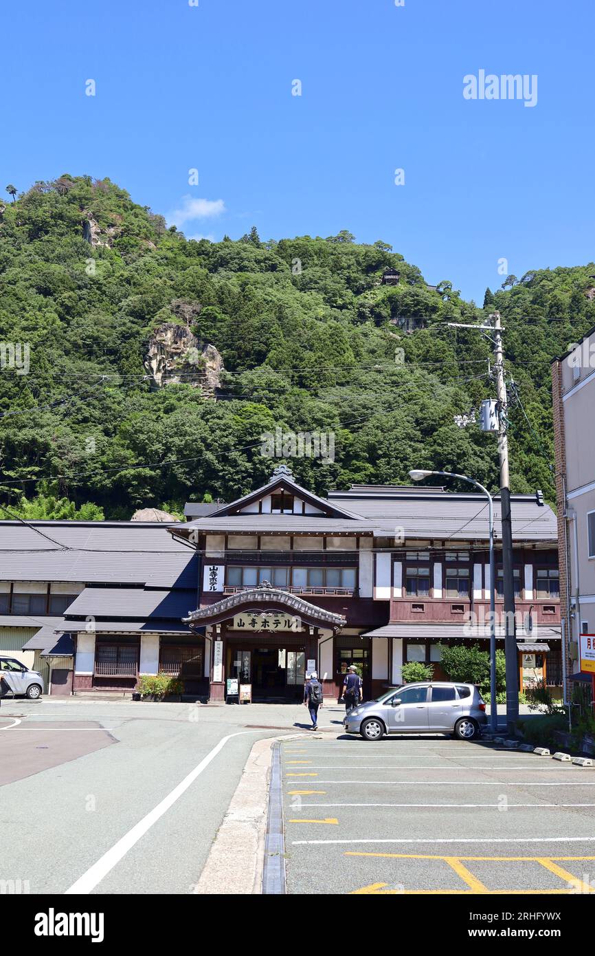 Yamagata City, Yamagata Prefecture, Japan, August 13, 2023. The former ...