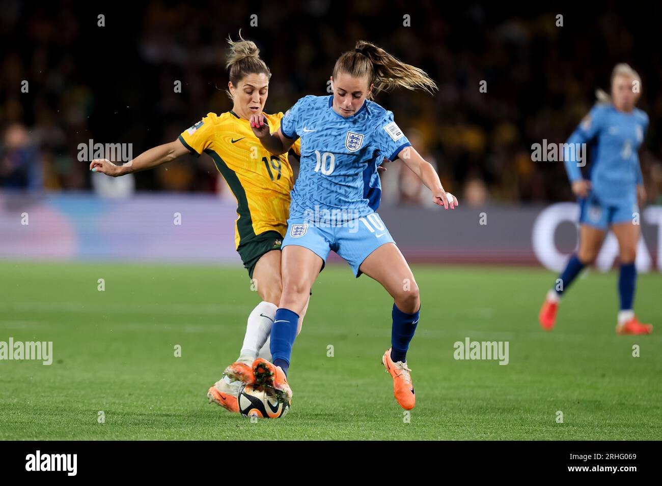 Sydney, Australia, 16 August, 2023. Ella Toone of England and Katrina ...