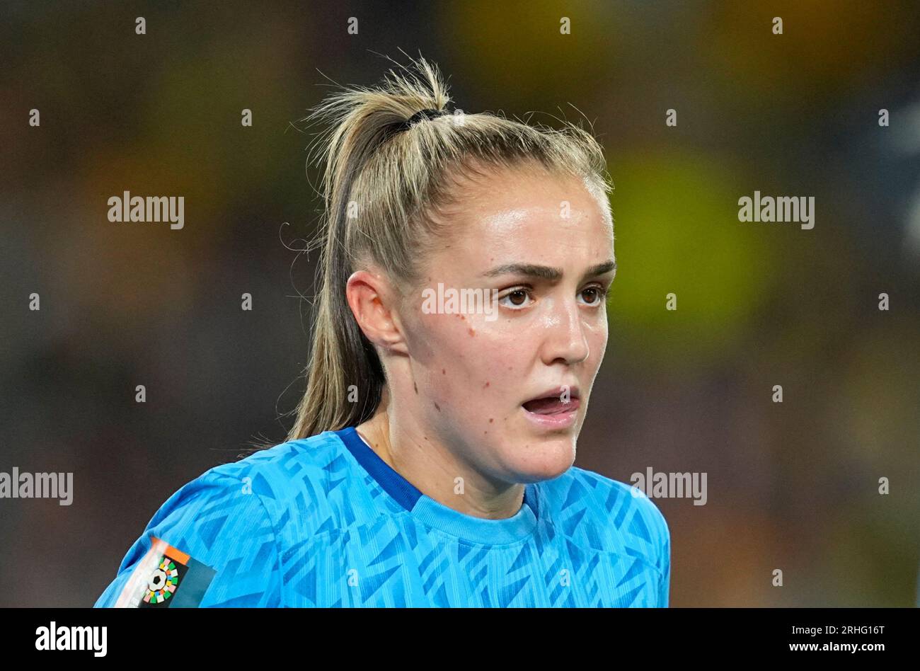 Sydney, Australia. August 16 2023: Georgia Stanway (England) looks on ...