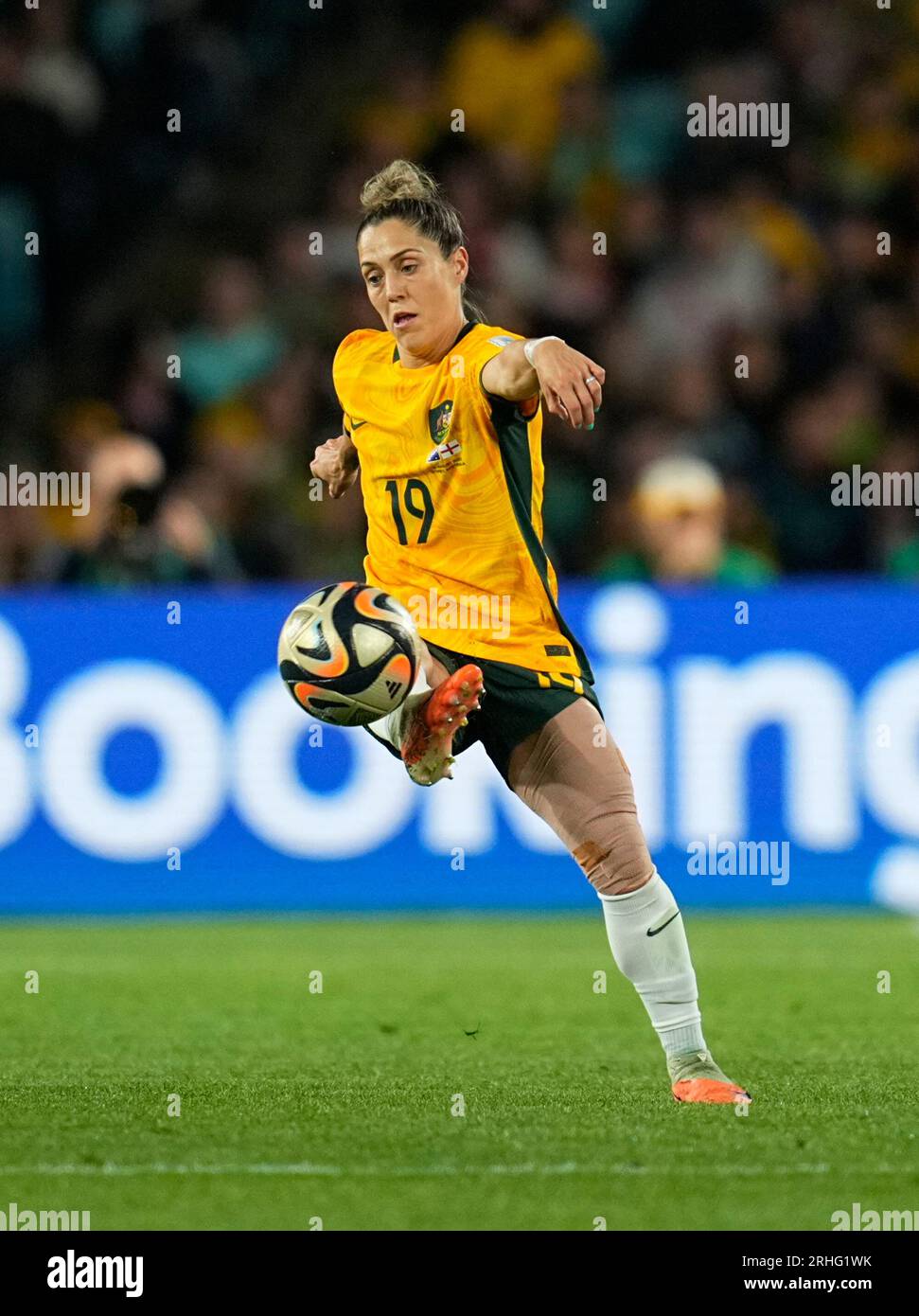 USA. 16th Aug, 2023. August 16 2023: Katrina Gorry (Australia) controls ...