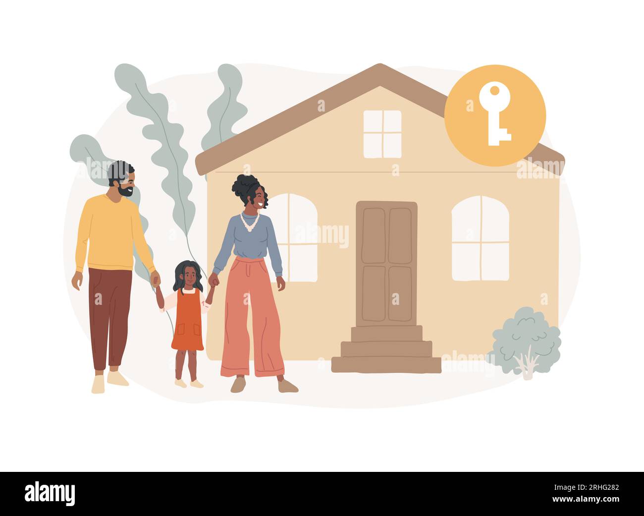 Nuclear Family Cartoon Nuclear Family Child Father Mother PNG Free