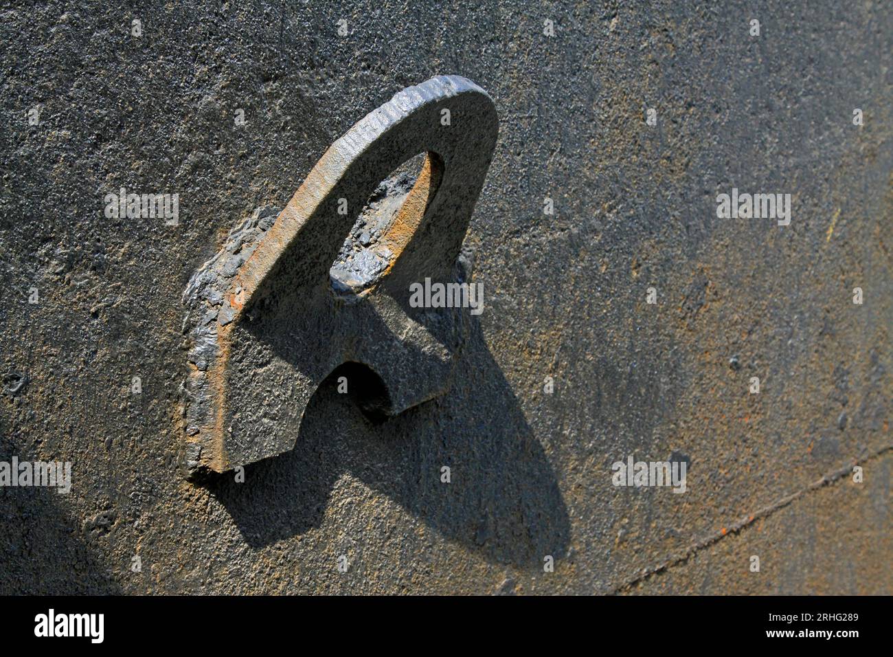 Cast iron parts in a factory, closeup of photo Stock Photo - Alamy