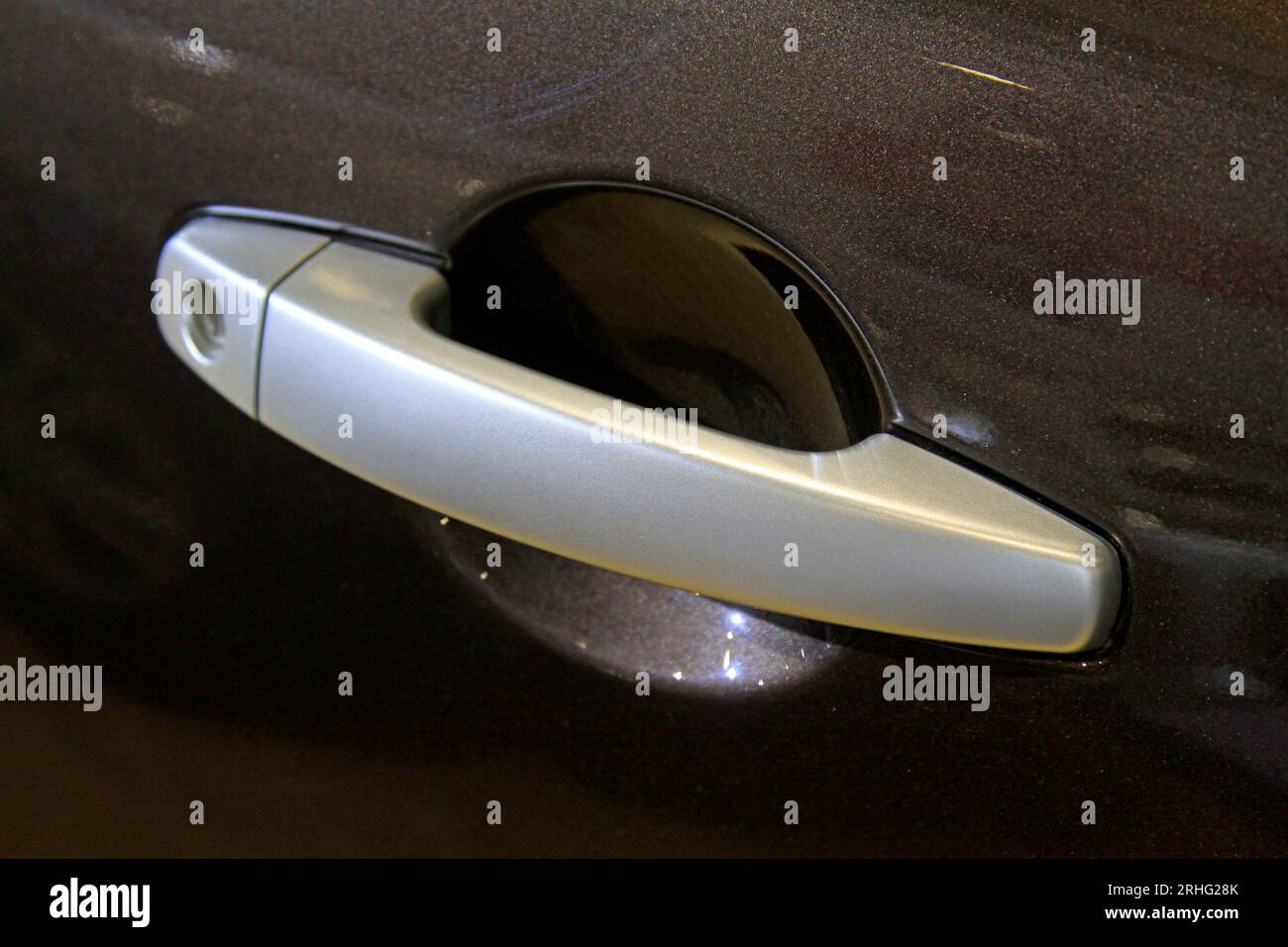 Vehicle door handle hi-res stock photography and images - Alamy