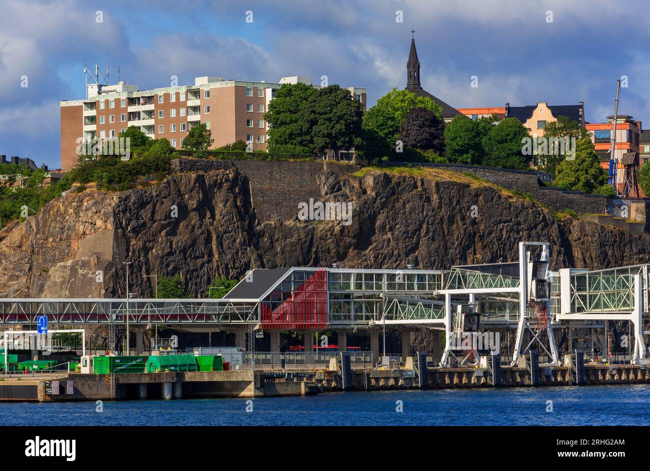 Ferry terminal stockholm hi-res stock photography and images - Alamy