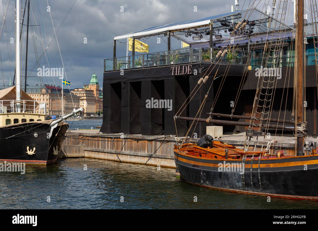 Sailing vessels,Djurgarden District, Stockholm, Sweden, Scandinavia ...