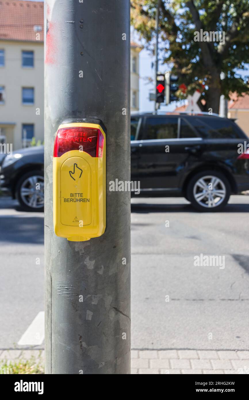 Traffic light switch Stock Photo - Alamy