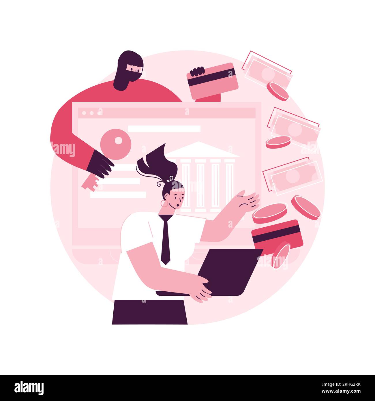 Financial crimes abstract concept vector illustration. Financial fraud ... Financial crimes abstract concept vector illustration. Financial fraud ...